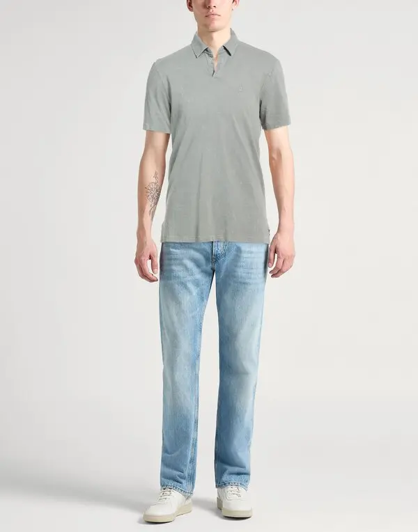 John Varvatos Polo Shirt Size Cotton - Grey