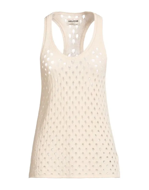 Zadig&Voltaire Knitted Tank Top - White