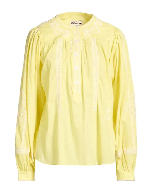 Zadig&Voltaire Embroidered Mandarin Collar Blouse