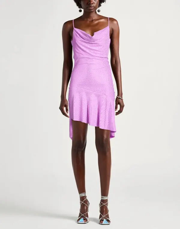 Giuseppe Di Morabito Embellished Asymmetrical Mini Dress