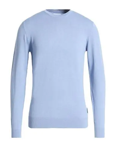 BERNA Light Viscose And Polyamide Sweater - Blue
