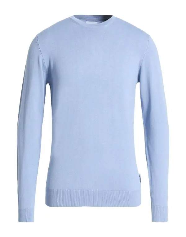 BERNA Light Viscose And Polyamide Sweater - Blue