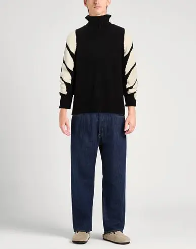 Mcm Turtleneck Wool-cashmere Knit Sweater