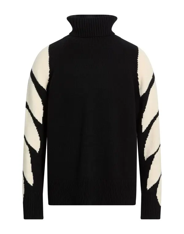 Mcm Turtleneck Wool-cashmere Knit Sweater