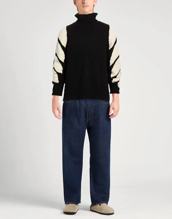 Mcm Turtleneck Wool-cashmere Knit Sweater