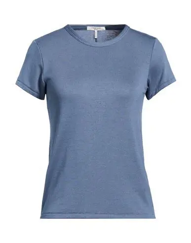 Rag & Bone Short Sleeve Knit Top - Blue