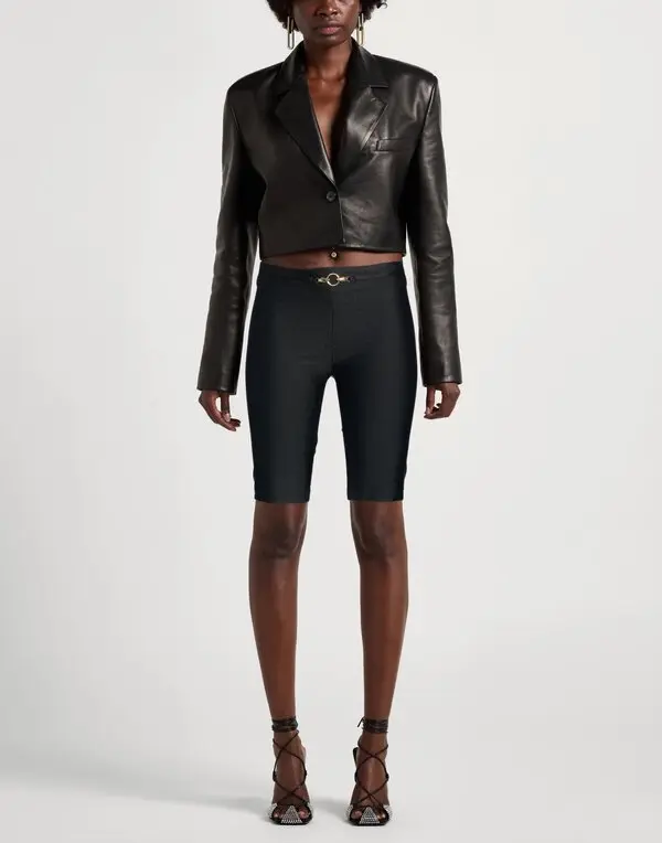Just Cavalli Polyamide And Elastane Cycling Shorts