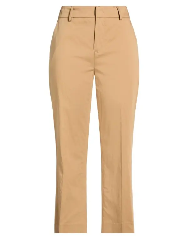 DONDUP Straight-leg High-waisted Pants - Beige