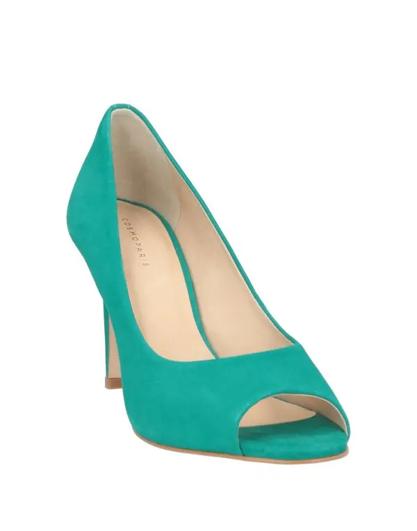 Cosmoparis Pumps Emerald Leather