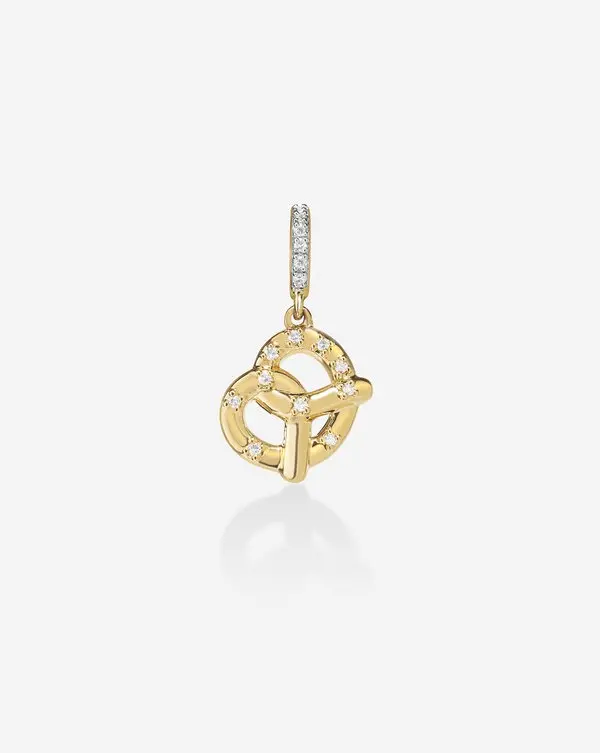 Ring Concierge Pretzel Diamond Charm - One-color