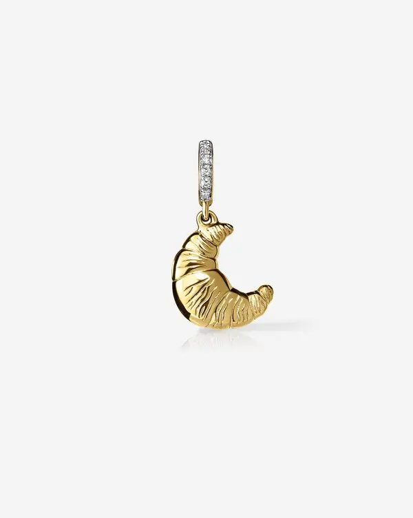Ring Concierge Croissant Diamond Charm - One-color