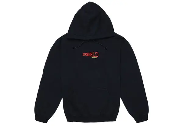 TRAVIS SCOTT Astroworld Festival Hoodie - Black