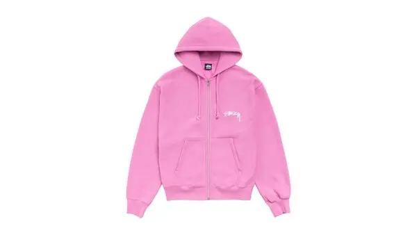 StÜssy Skate Stack Zip Pigment Dyed Hoodie