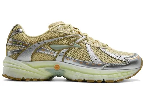 Brooks Adrenaline Gts 10in Athletic Shoes - Yellow/silver