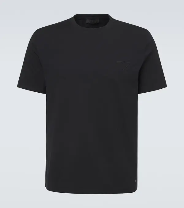 Prada Cotton-blend Jersey T-shirt