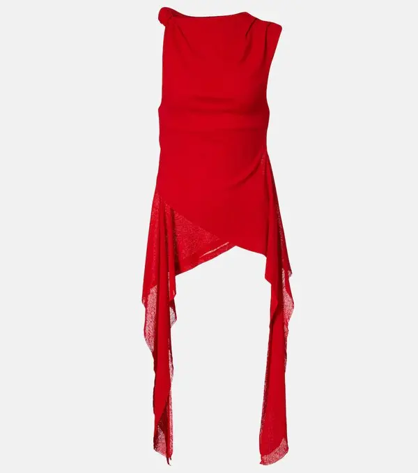GANNI Asymmetric Top