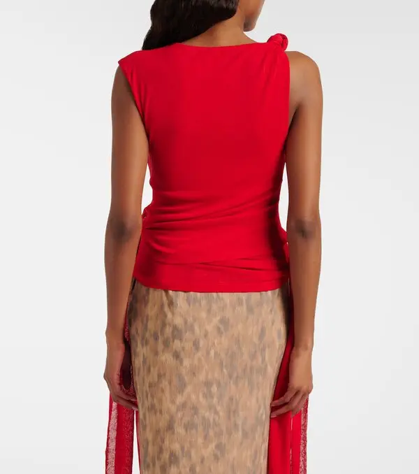 GANNI Asymmetric Top