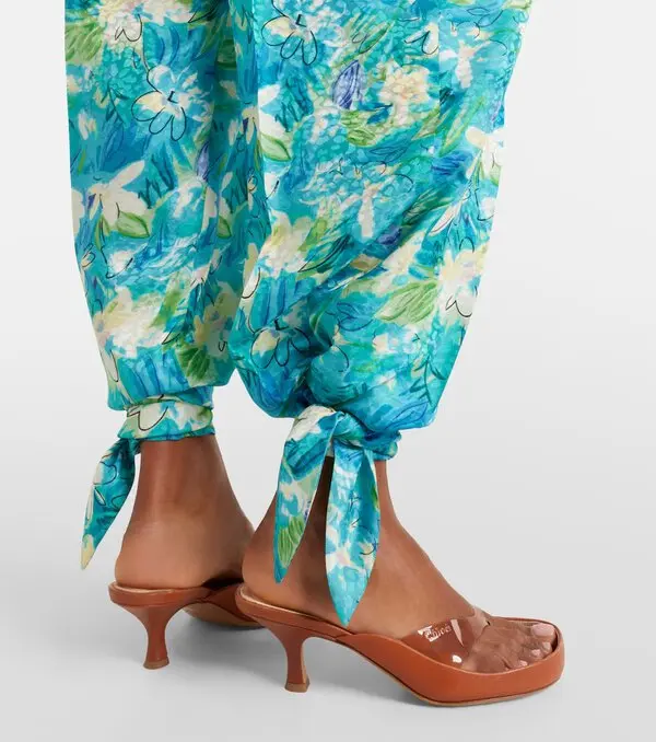 Chloé Junie Thong Sandals - Brown