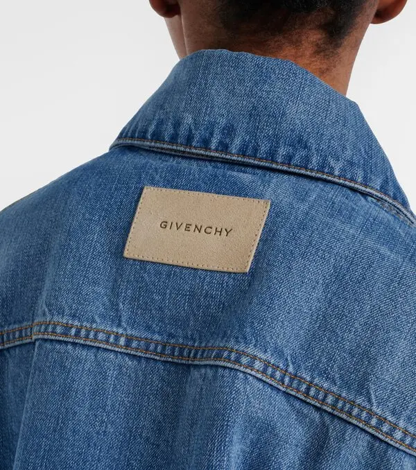 Givenchy Deconstructed Oversized Denim Jacket