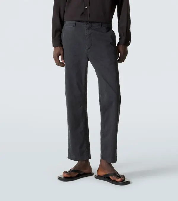 Auralee Cotton Straight Chinos