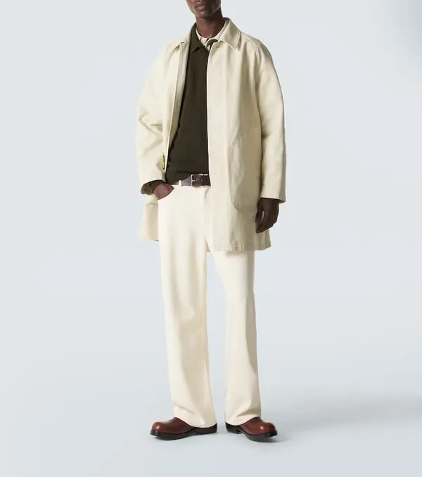 Auralee Cotton Twill Coat