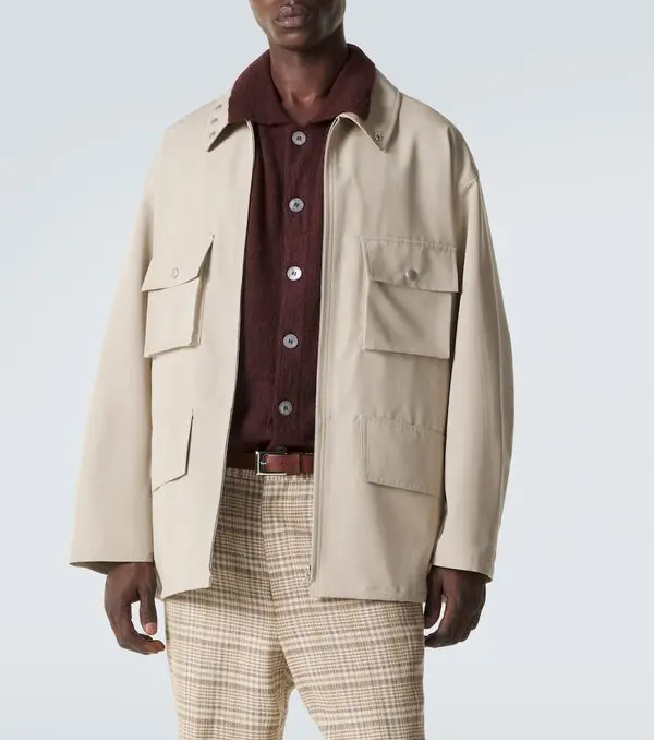 Auralee Wool Blouson Jacket