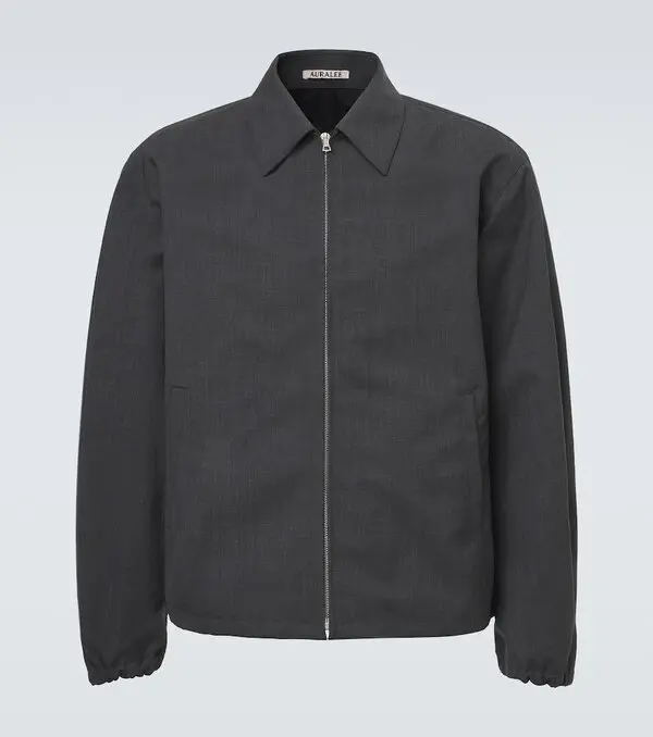Auralee Wool Blouson Jacket