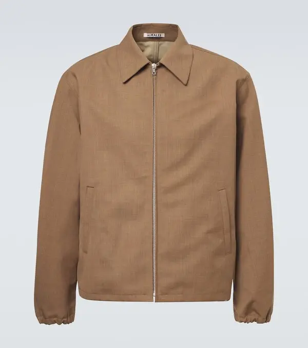 Auralee Wool Blouson Jacket