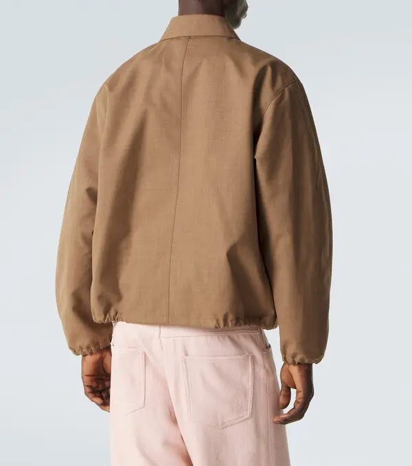 Auralee Wool Blouson Jacket