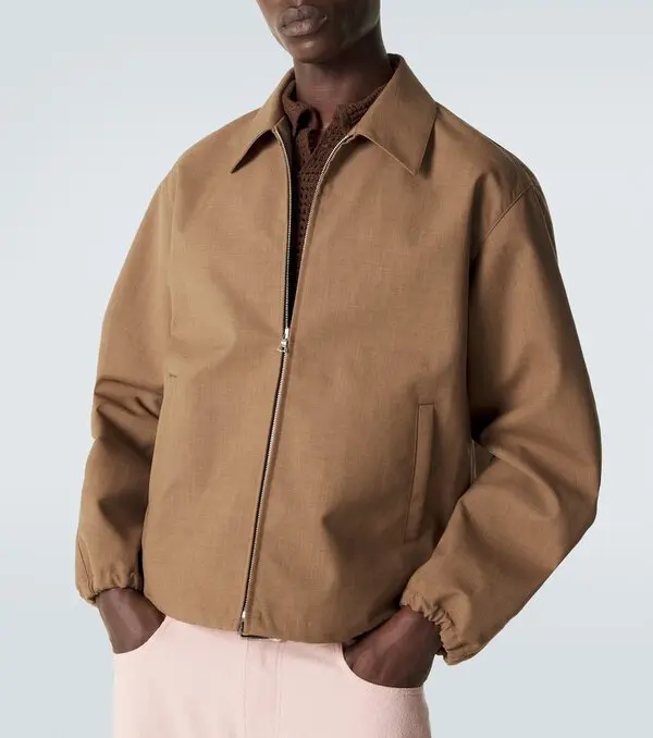 Auralee Wool Blouson Jacket
