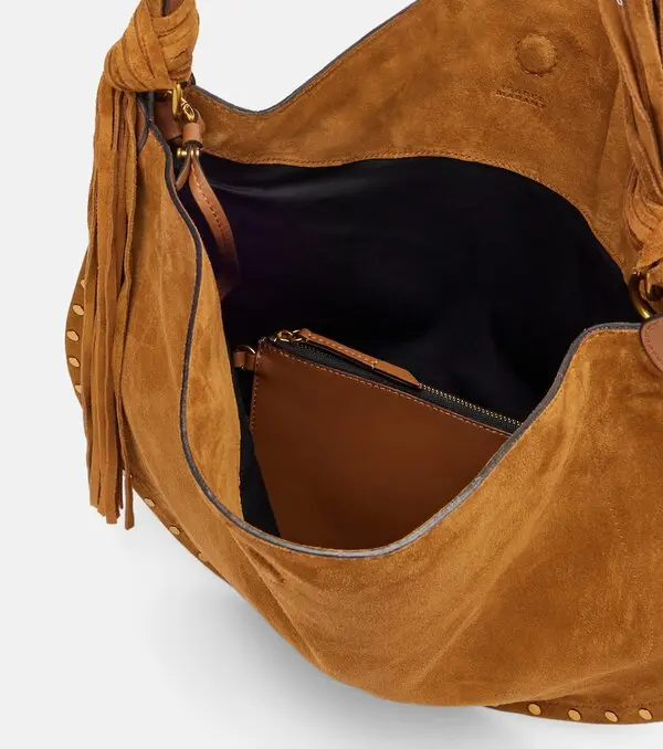 Isabel Marant Étoile Oskan Soft Large Suede Shoulder Bag