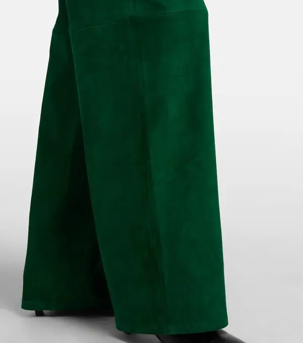Stouls Mytheo Wide-leg Suede Pants