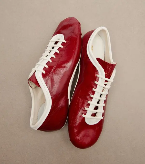 Dries Van Noten Leather Sneakers