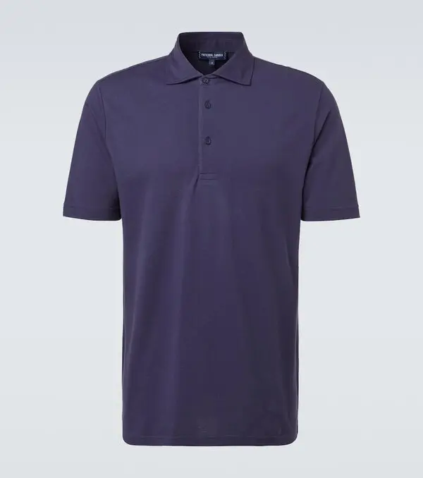 Frescobol Carioca Luca Cotton Pique Polo Shirt