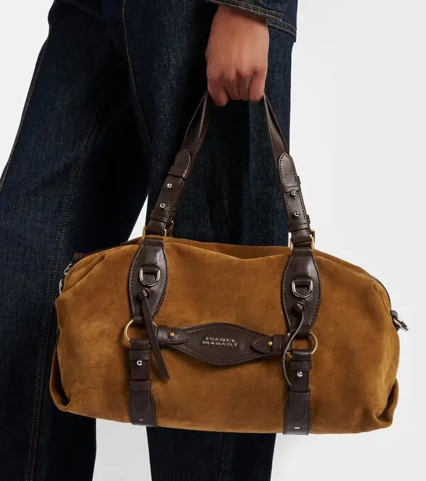 Isabel Marant Étoile Tilpa Medium Suede Shoulder Bag