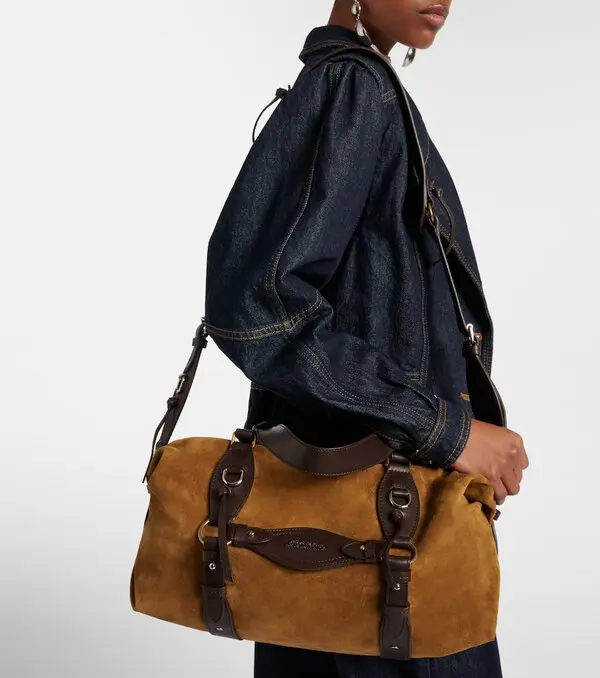 Isabel Marant Étoile Tilpa Medium Suede Shoulder Bag