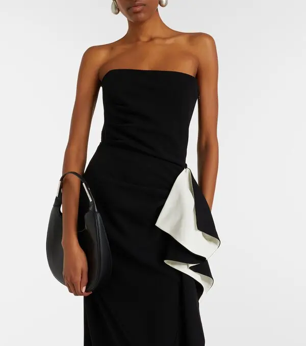 Proenza Schouler Damae Crêpe Top - Black
