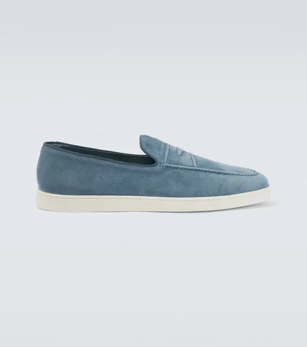Church's Pebbles Suede Penny Loafers