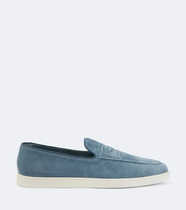 Church's Pebbles Suede Penny Loafers