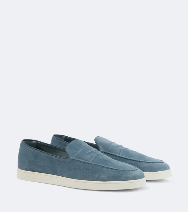 Church's Suede Loafers - Blue