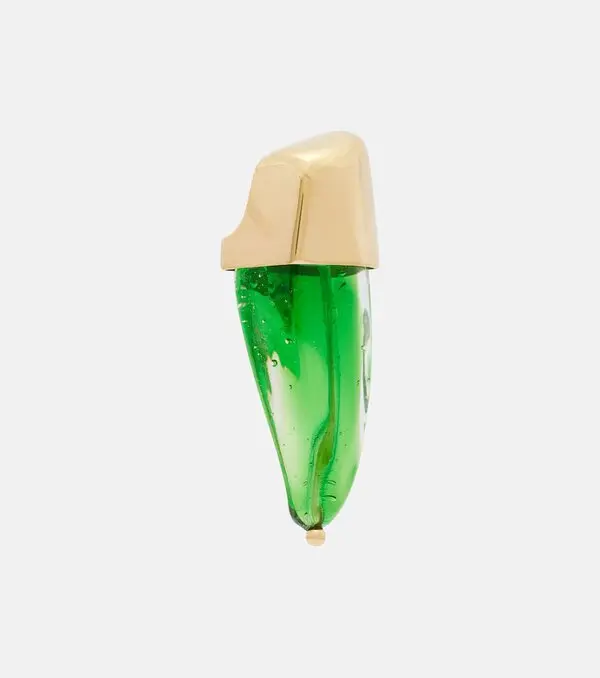 Bottega Veneta Prisma Glass Earrings - Gold