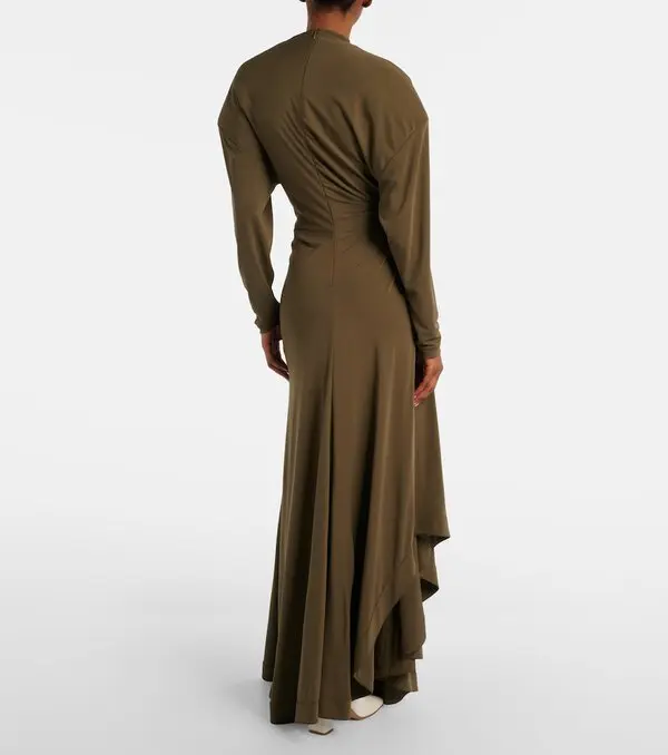 green bottega dress Cotton canvas shirt dress in green - Bottega Veneta