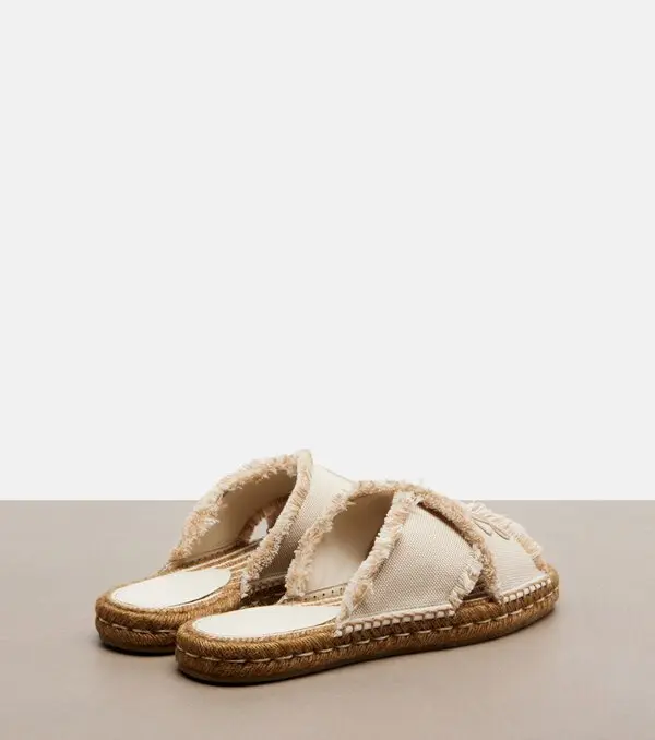 JIMMY CHOO Aciel Woven Espadrille Sandals