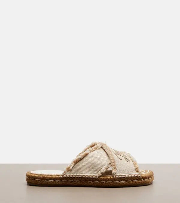 JIMMY CHOO Aciel Woven Espadrille Sandals