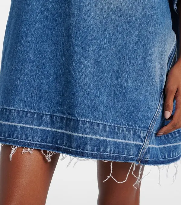 Givenchy Oversized Polo Denim Minidress