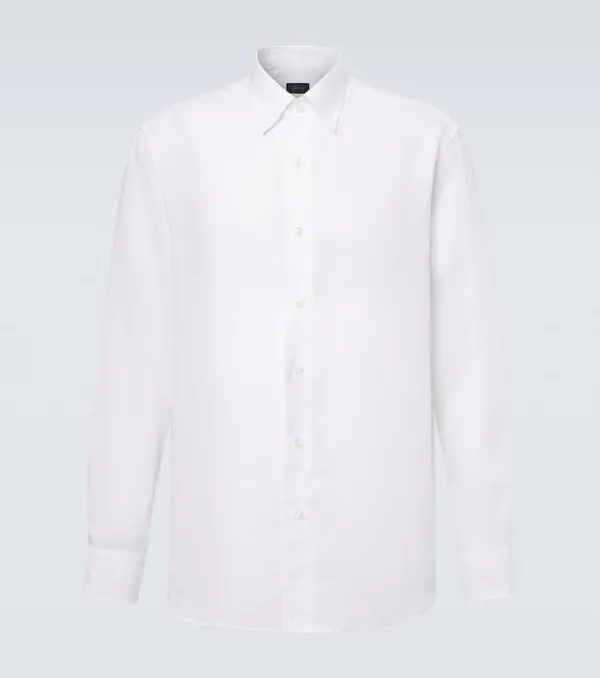 Brioni Linen Shirt - White