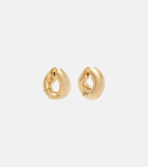 Balenciaga Eisa Hoop Earrings - Gold
