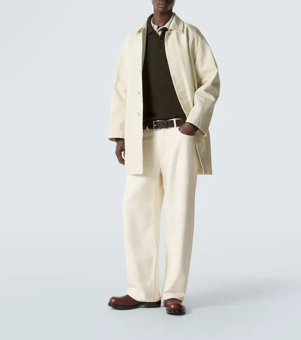 Auralee Cotton Twill Coat