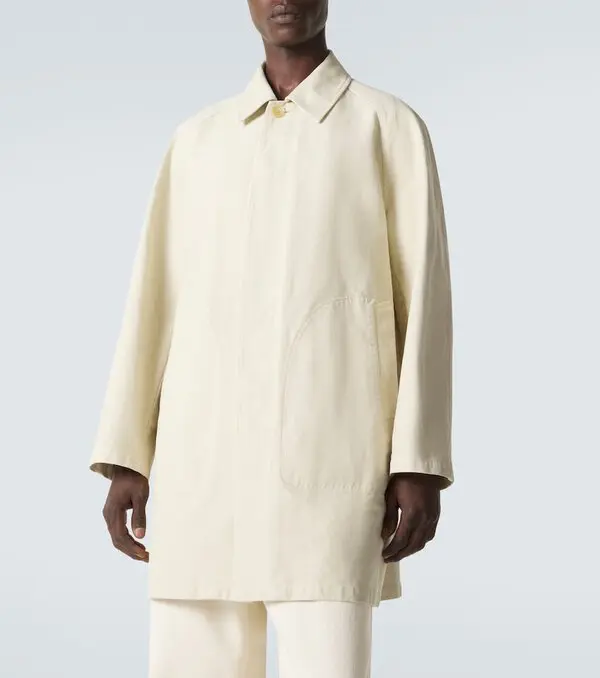 Auralee Cotton Twill Coat