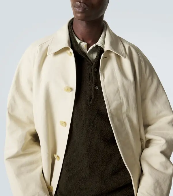 Auralee Cotton Twill Coat